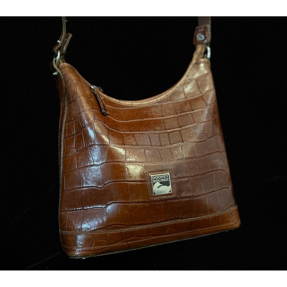 Dooney & Bourke | Bags | Vintage Dooney Bourke Alligator Print Small ...